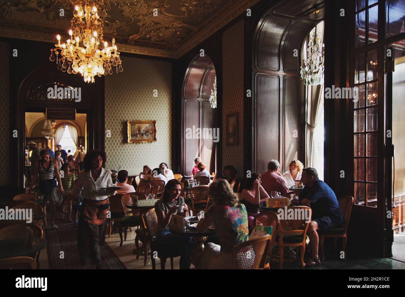 Konditorei cafe gerbeaud hi-res stock photography and images - Alamy