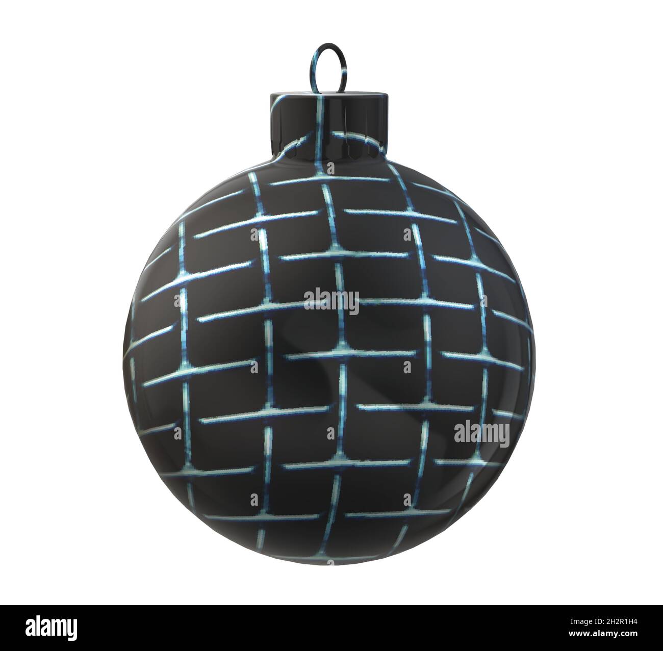 Round Christmas Ball Ornament Decoration Stock Vector Image & Art - Alamy