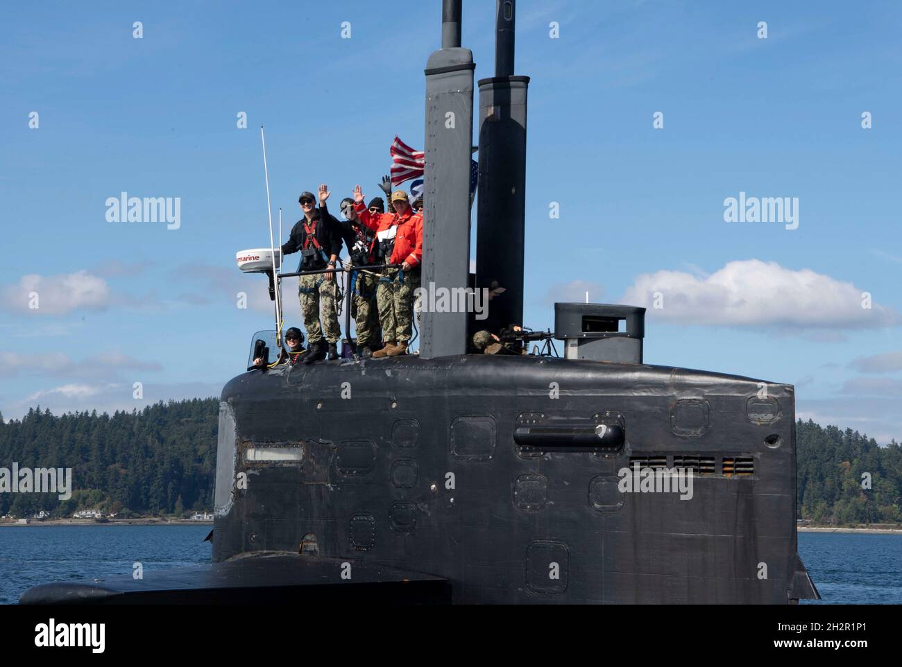 Bremerton, United States. 23 September, 2021. The U.S. Navy nuclear ...