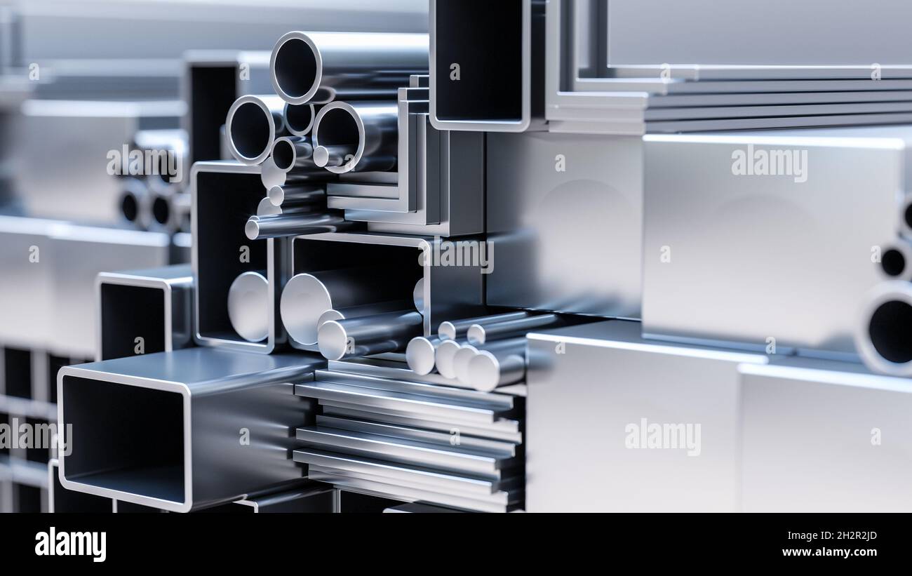 Aluminium profiles hi-res stock photography and images - Alamy