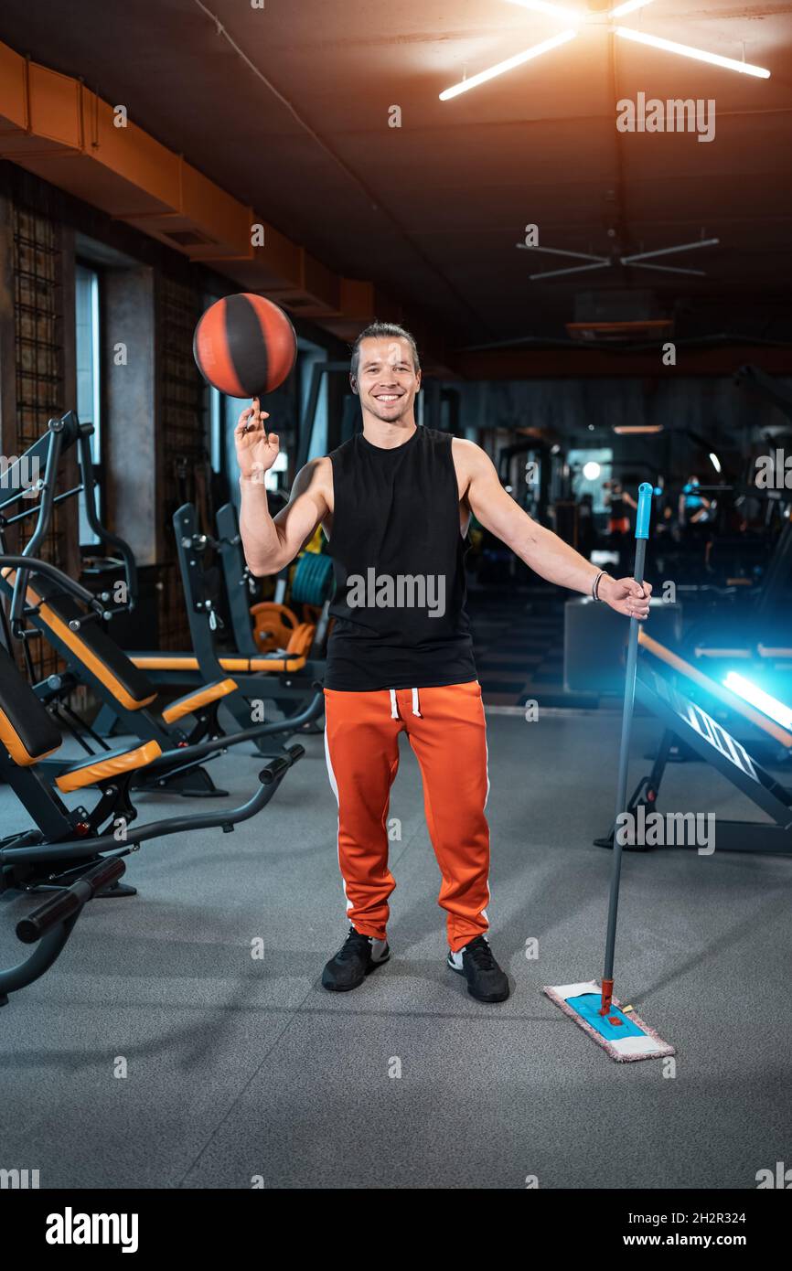 Athlete cleaning hi-res stock photography and images - Alamy