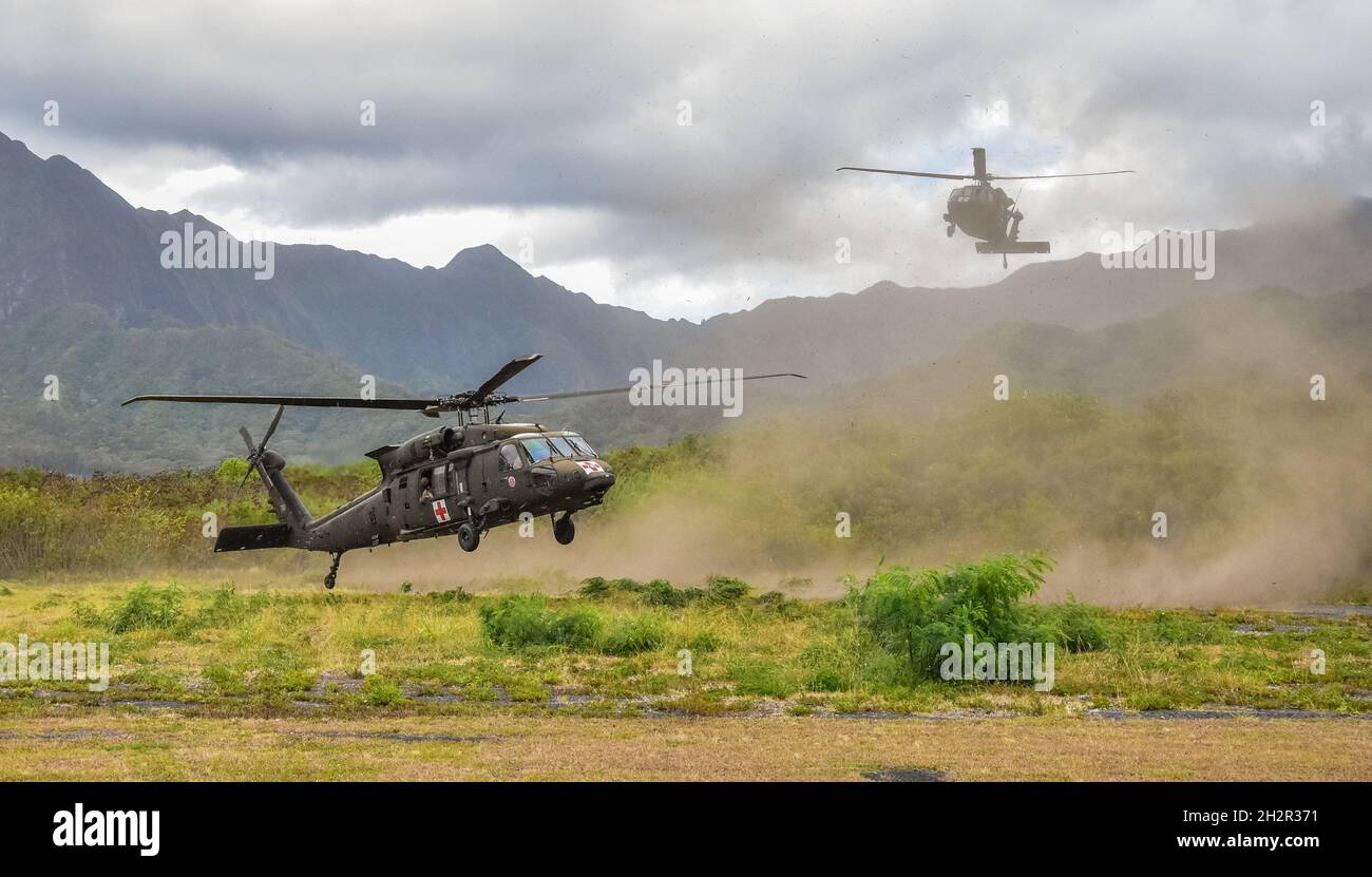 Hawaii Army National Guard (HIARNG) Soldiers with 3rd Battalion, 126th ...