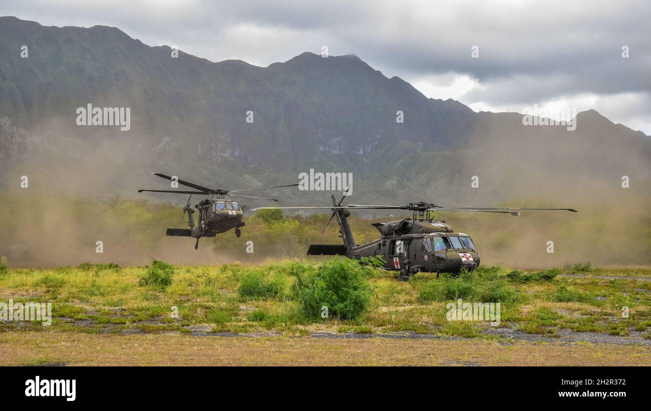 Hawaii Army National Guard (HIARNG) Soldiers with 3rd Battalion, 126th ...