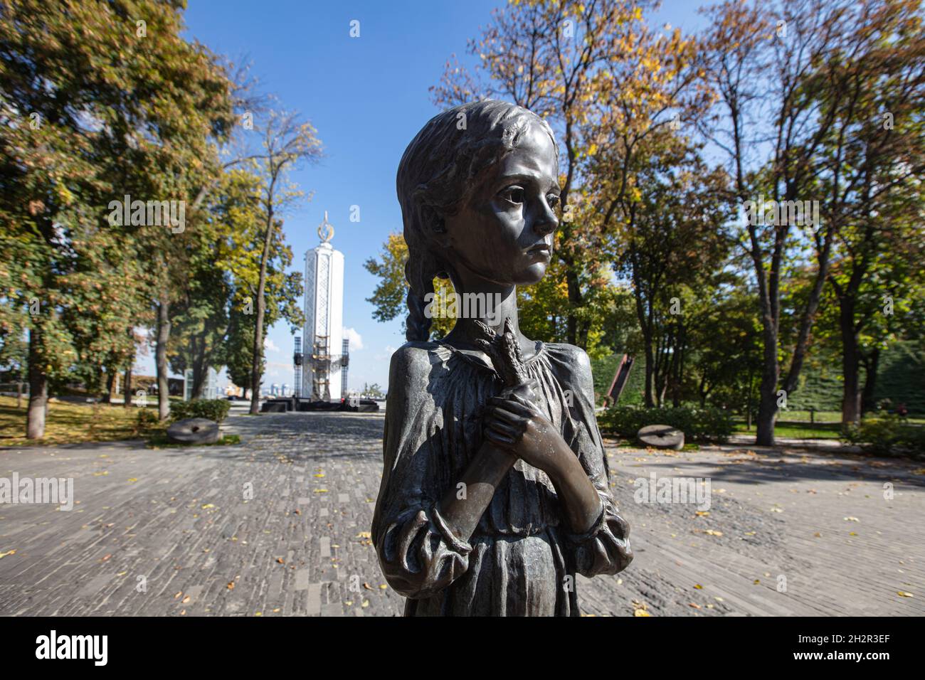 Kyiv, Ukraine - October 6, 2021: Holodomor Victims Memorial Complex in ...