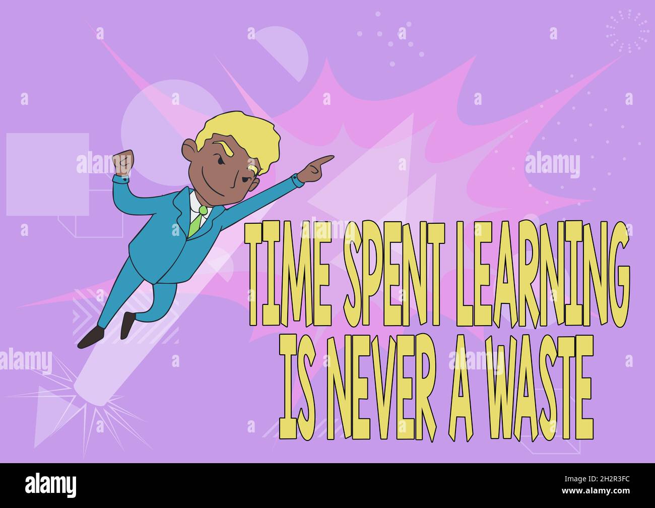 Conceptual display Time Spent Learning Is Never A Waste. Business ...
