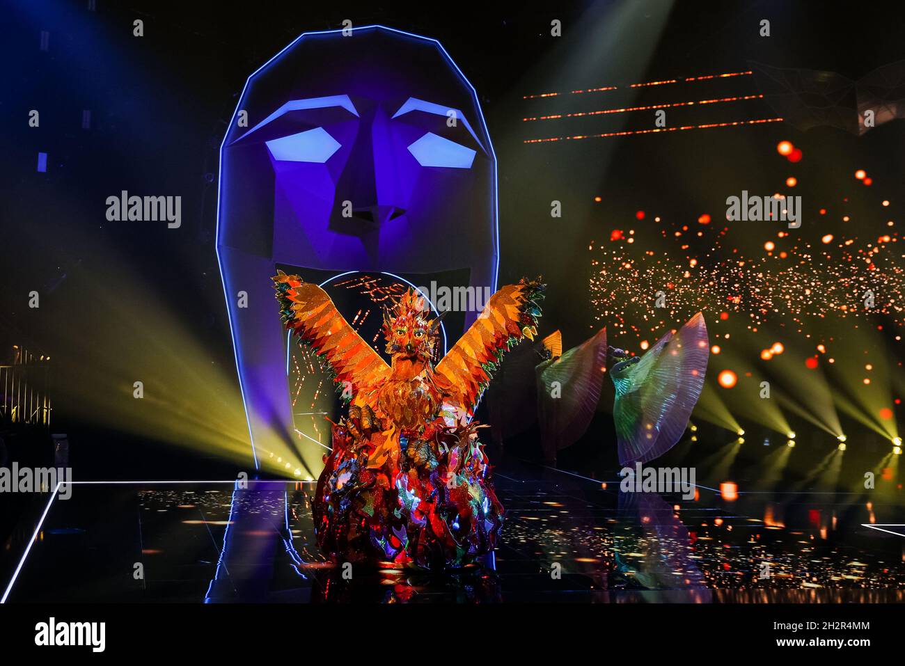 Cologne, Germany. 23rd Oct, 2021. The character "The Phoenix" is on ...