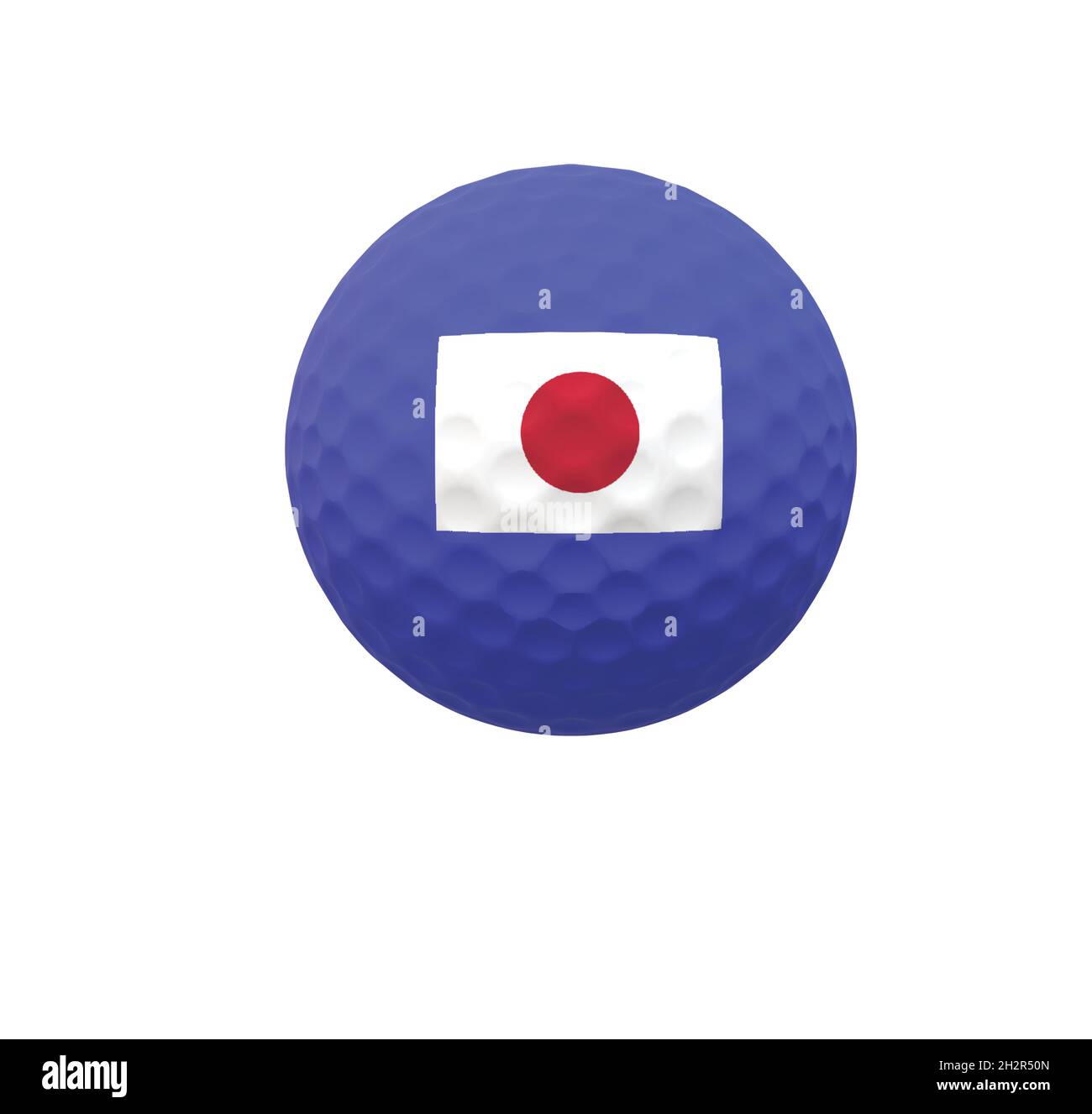 Golf Ball with Japan Flag Stock Vector Image & Art - Alamy