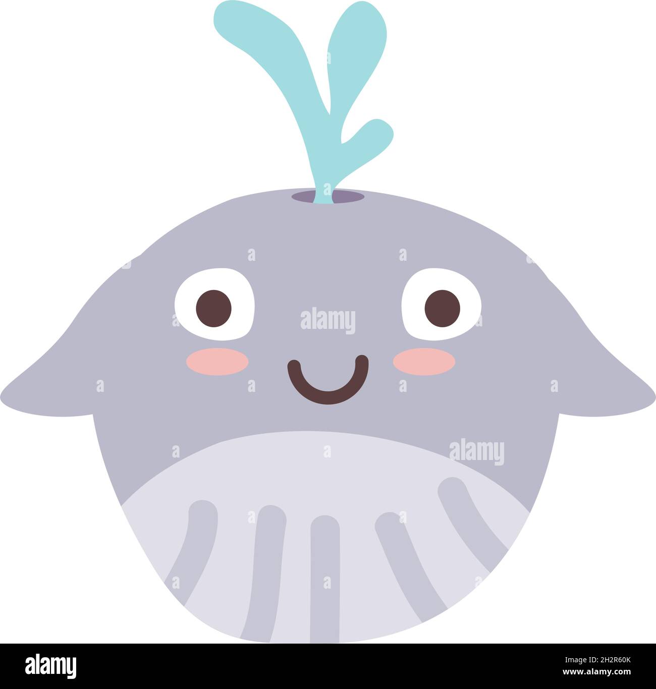 cute whale face Stock Vector Image & Art - Alamy