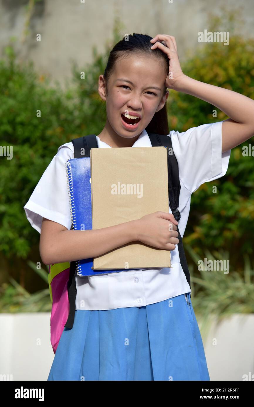Shocked young girl hi-res stock photography and images - Alamy