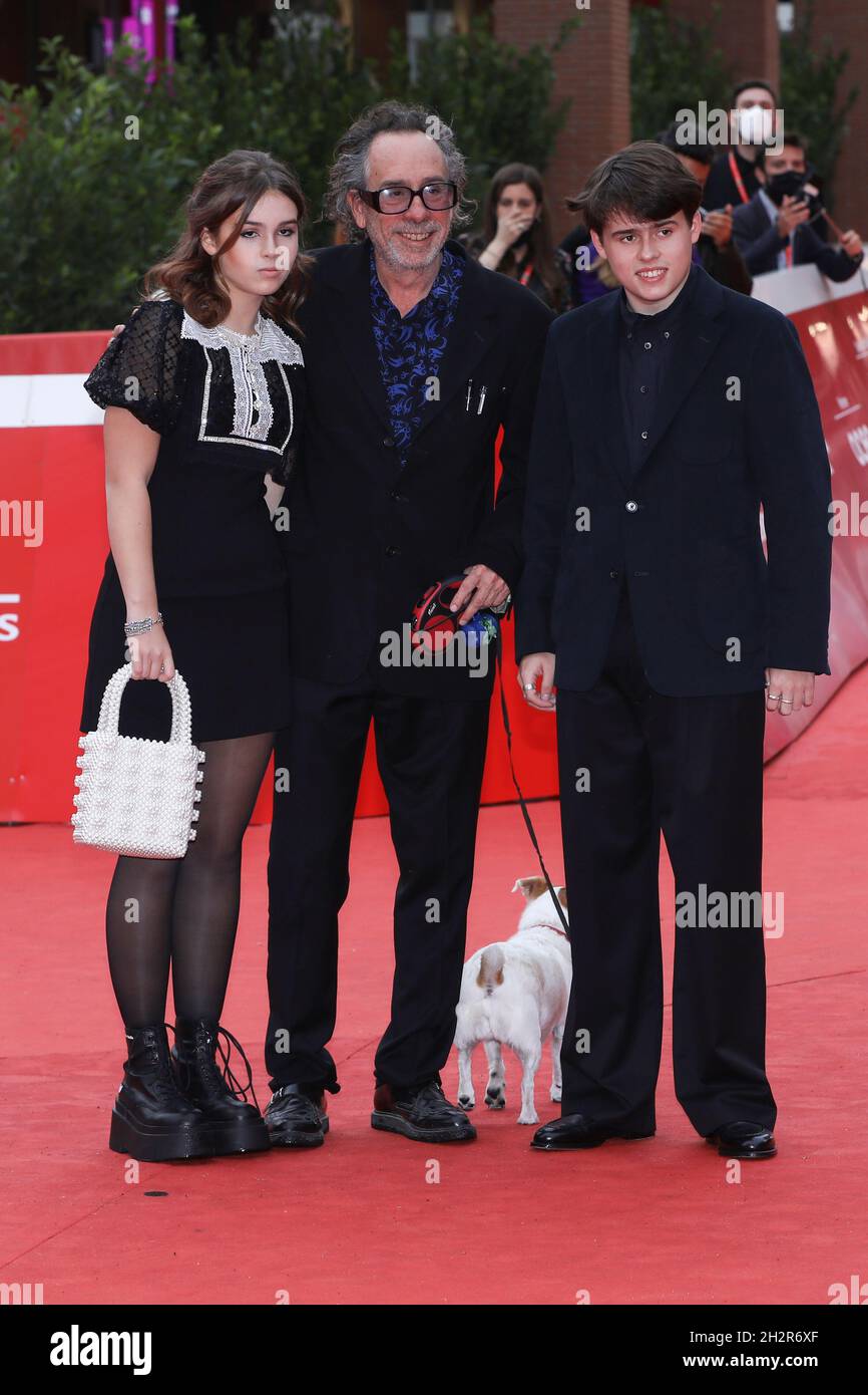Rome, Italy. 23rd Oct, 2021. Rome Cinema Fest 2021, Film Fest, Red ...