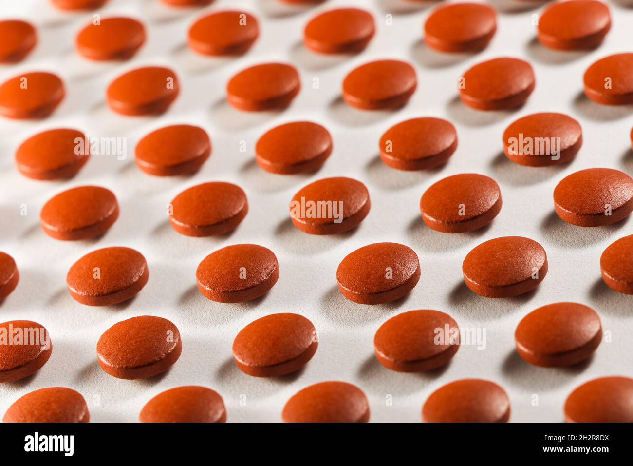 Round Prescription Pill Pattern Abstract On White Stock Photo - Alamy
