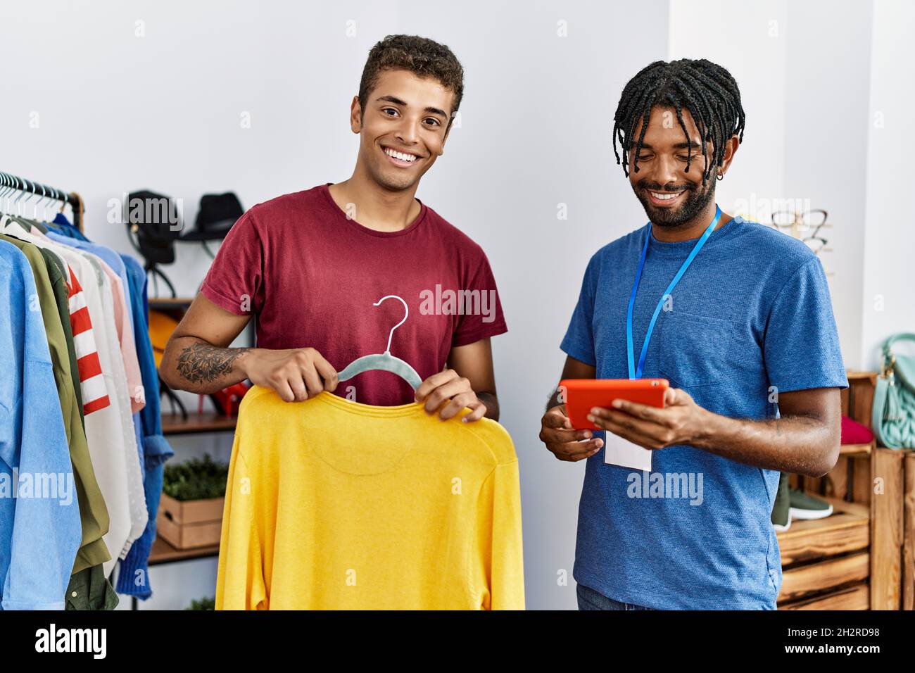 African american man asking assistant hi-res stock photography and ...