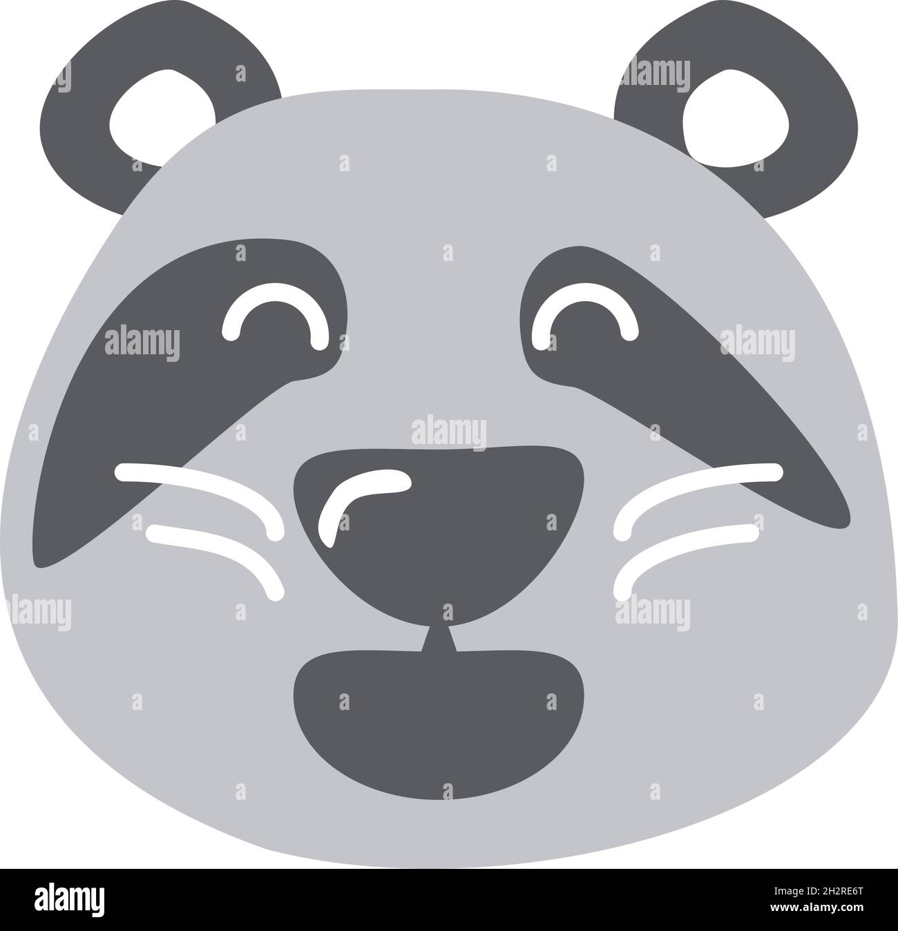 cute panda face Stock Vector Image & Art - Alamy