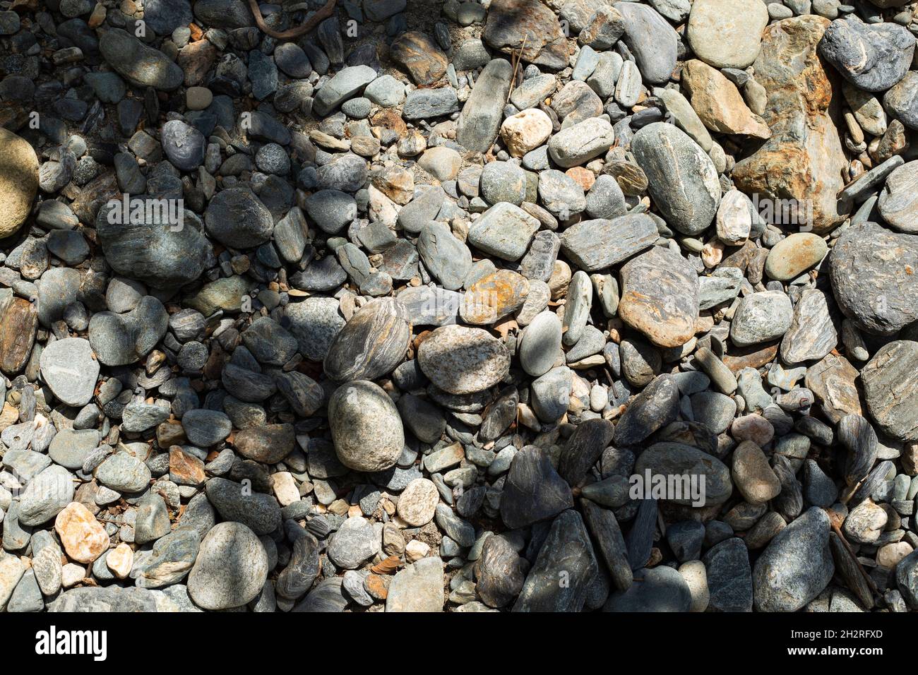 river rocks texture closeup, natural textured background Stock Photo ...