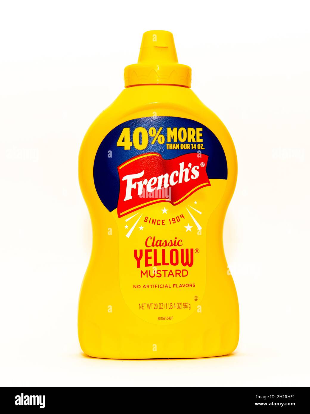 Frenchs Mustard Label