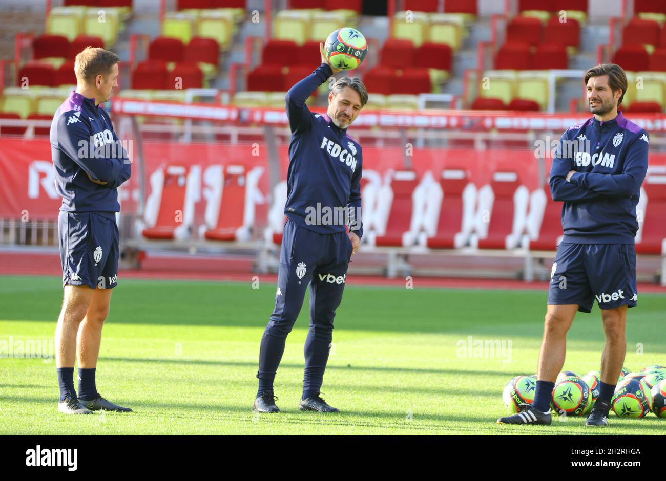 Monaco training football monte carlo hi-res stock photography and ...