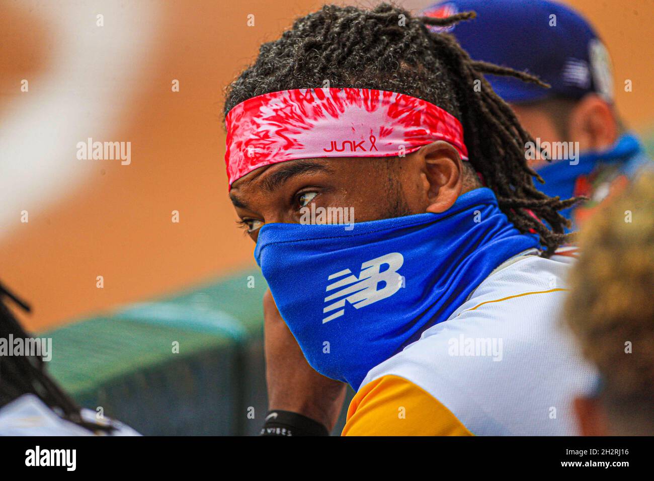 MAZATLAN, MEXICO - FEBRUARY 01: Andy Vásquez of Los Federales de ...