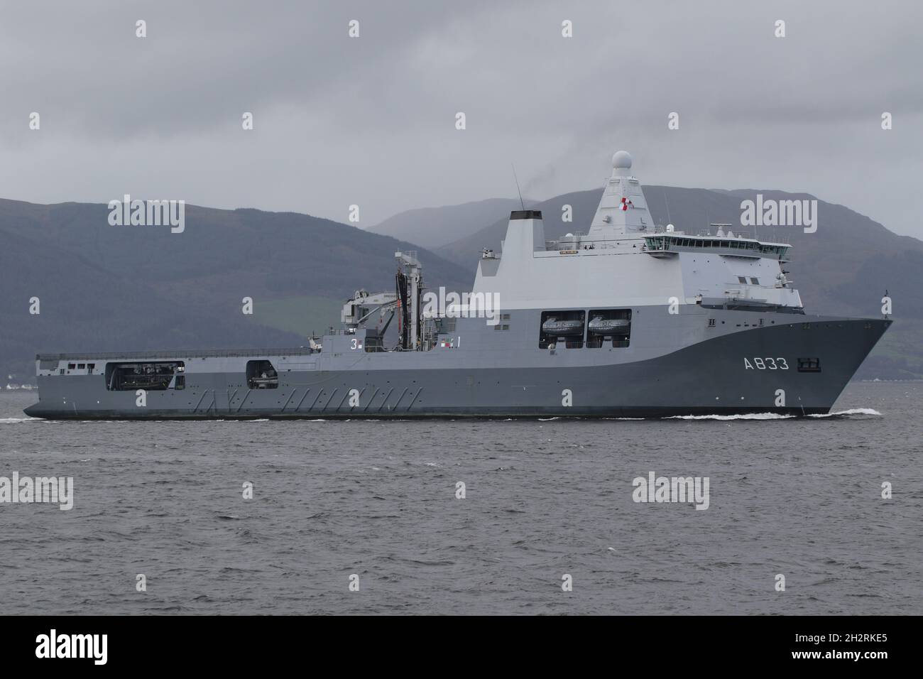 HNLMS Karel Doorman (A833), a Karel Doorman-class Joint Support Ship ...