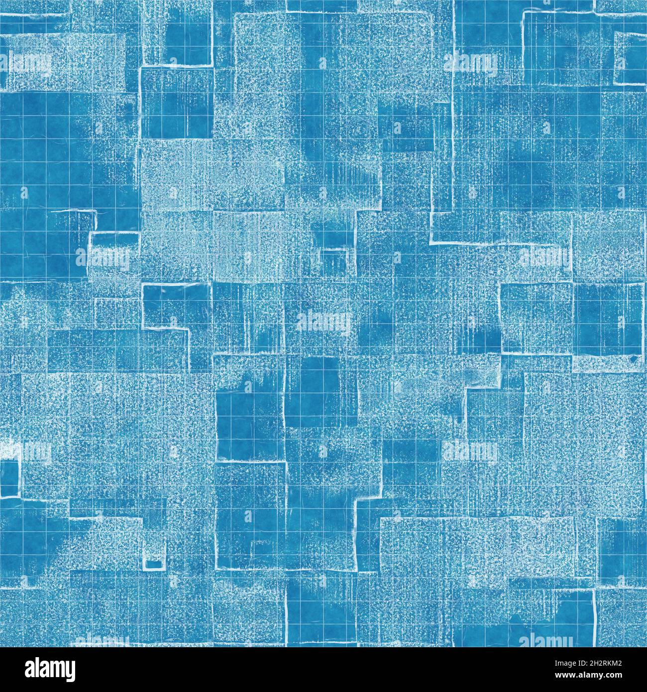 Seamless bright blue blueprint pattern for textile and print Stock ...