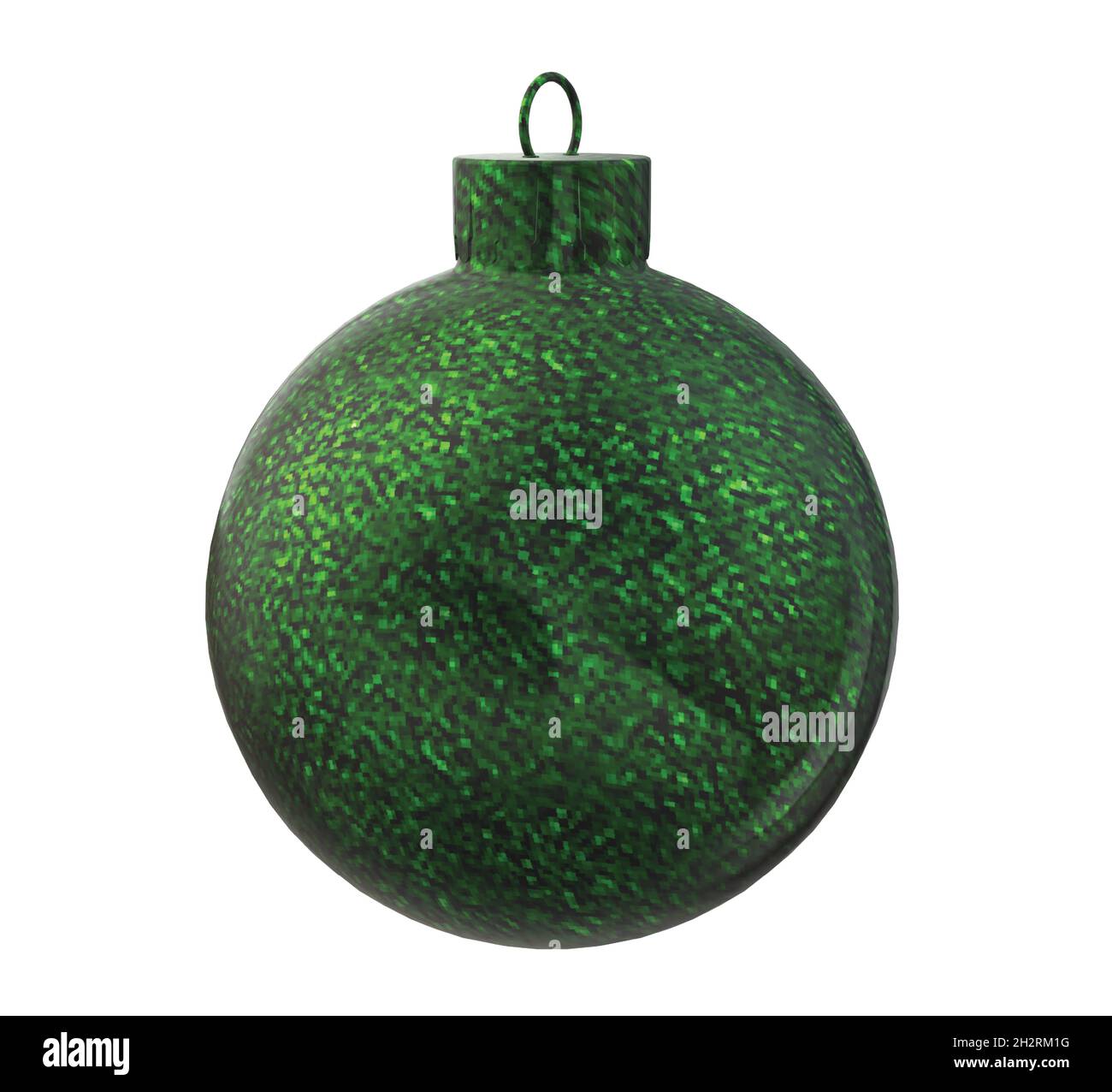 Round Christmas Ball Ornament Decoration Stock Vector Image & Art - Alamy