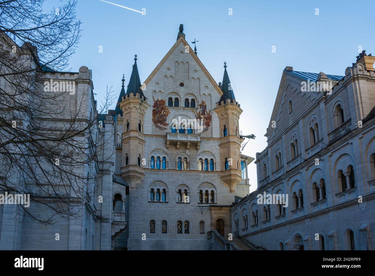 Neuschwanstein castle interior hi-res stock photography and images - Alamy
