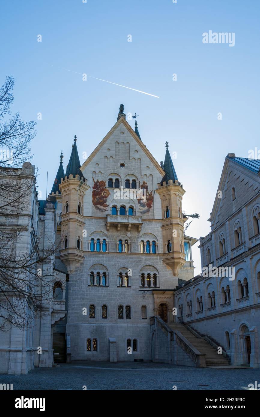 Neuschwanstein castle interior hi-res stock photography and images - Alamy