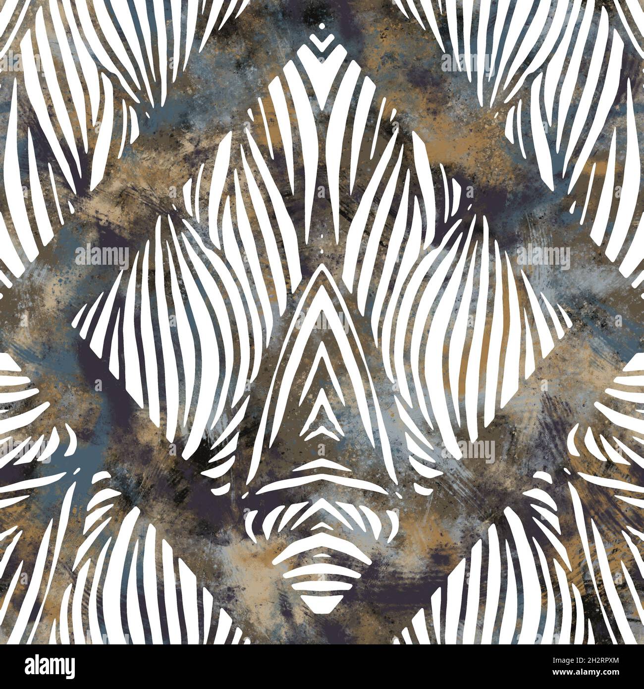 Seamless neutral and white grungy classic abstract surface pattern ...