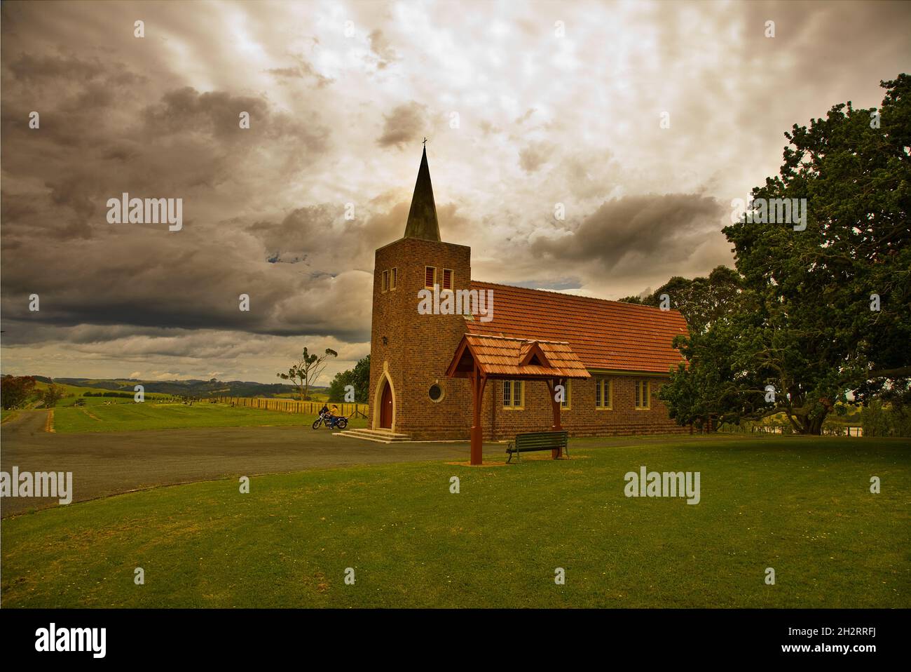 Matakohe-Coates Memorial Church Stock Photo - Alamy