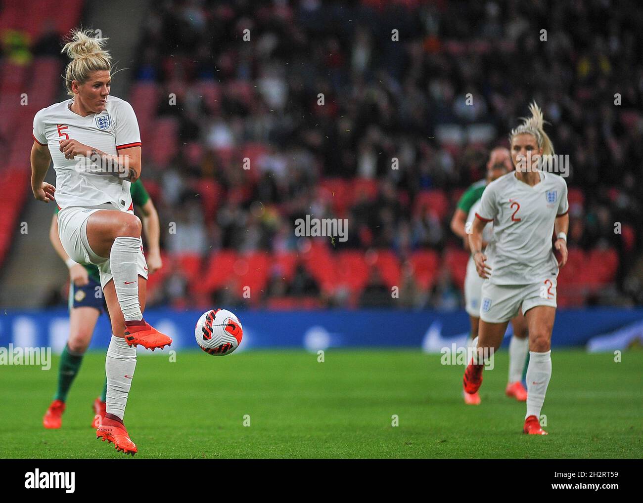 England Millie Bright on the ball During the Women's World Cup ...
