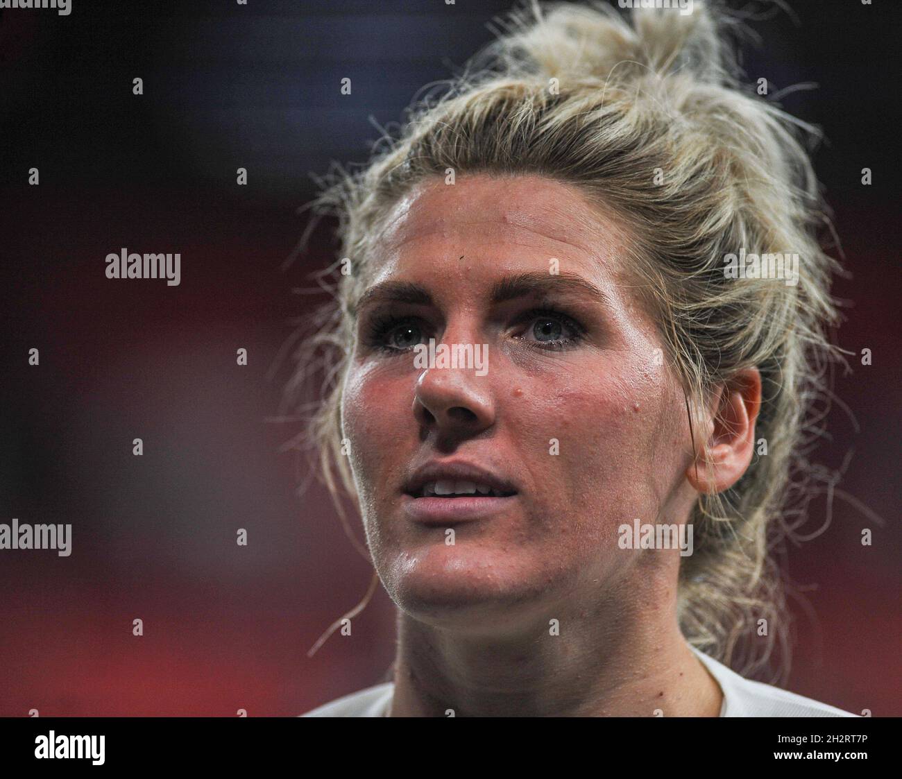 Millie Bright of England During the Women's World Cup Qualifier game ...