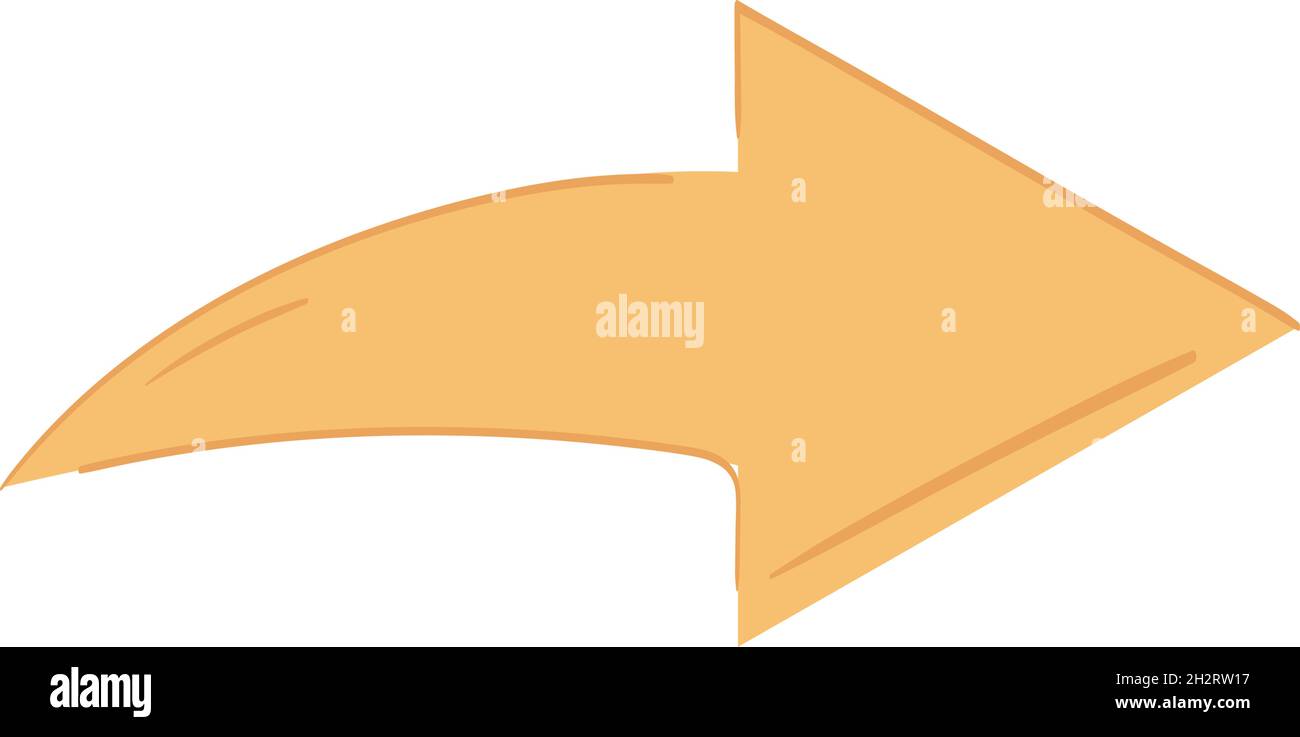 pointing arrow right Stock Vector Image & Art - Alamy