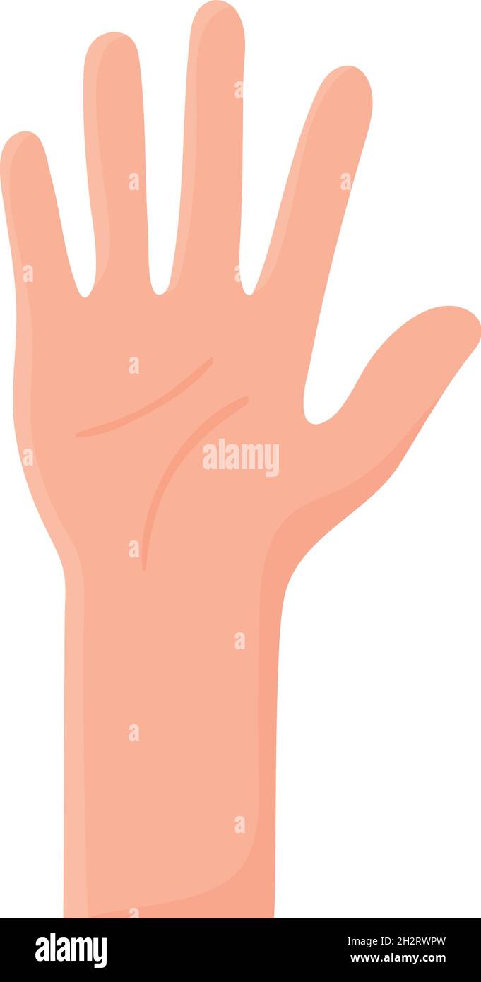 hand showing palm Stock Vector Image & Art - Alamy