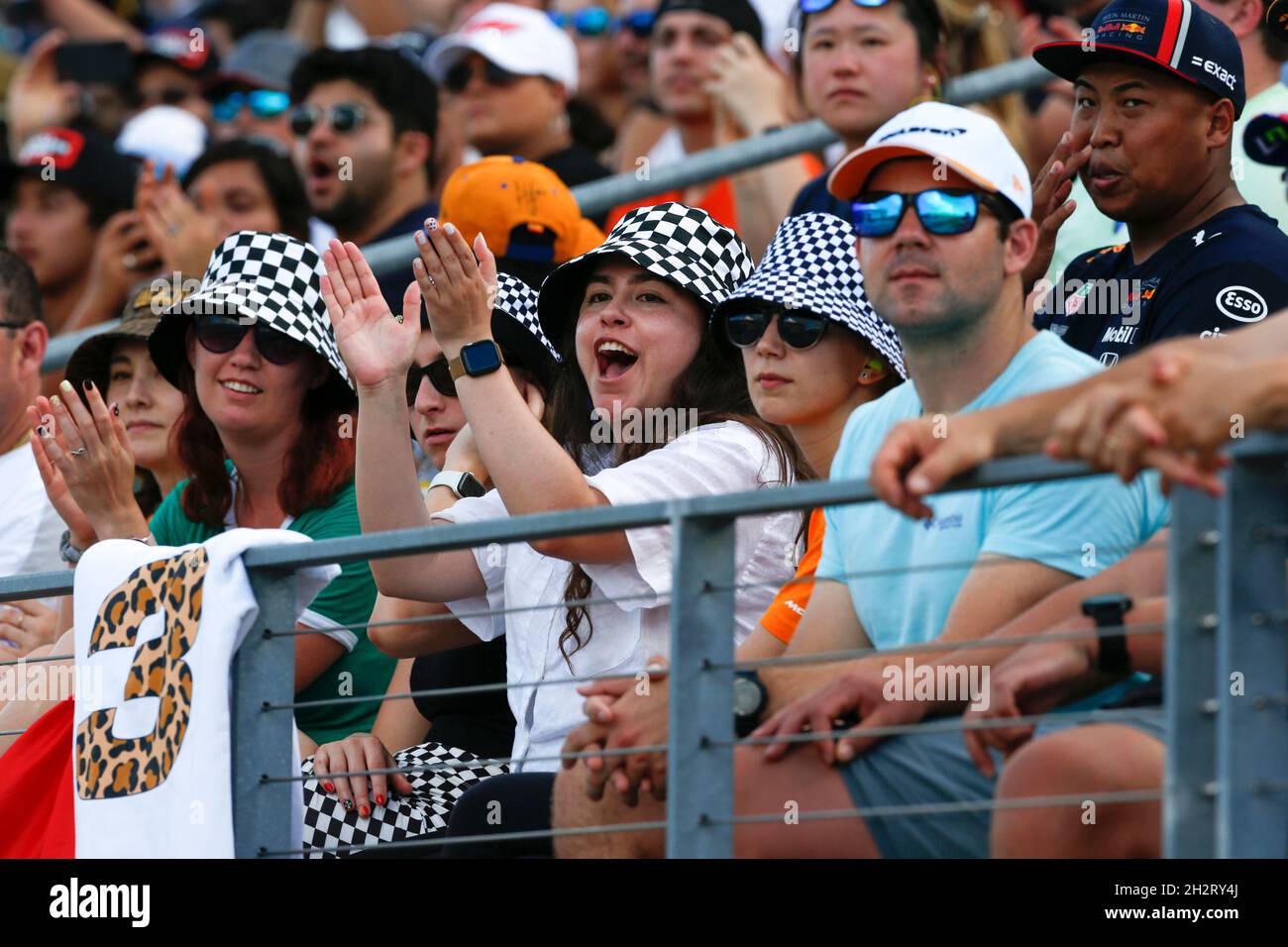 Fans, F1 Grand Prix of USA at Circuit of The Americas on October 23 ...