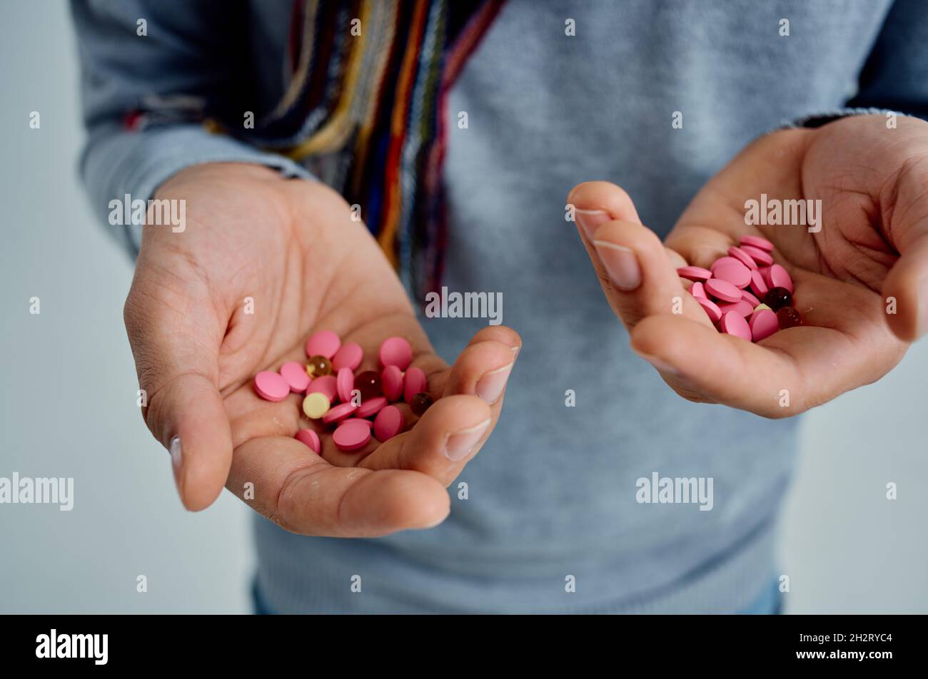 Bearded man treating disease hi-res stock photography and images - Alamy