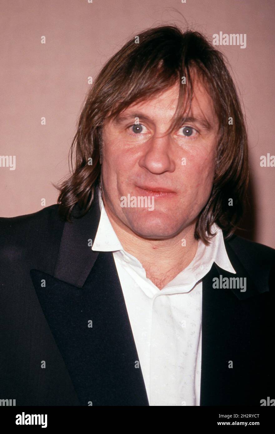 Gerard Depardieu at the 48th Annual Golden Globe Awards on January 19 ...