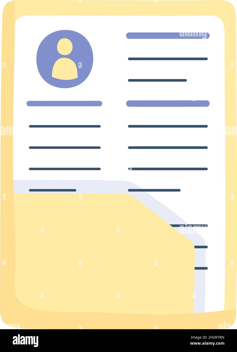 Resume clean Cut Out Stock Images & Pictures - Alamy