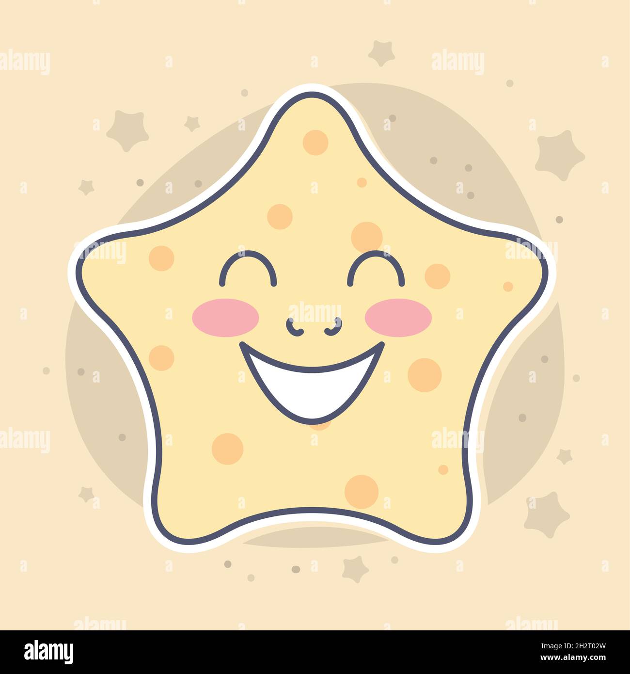 cute star cartoon Stock Vector Image & Art - Alamy
