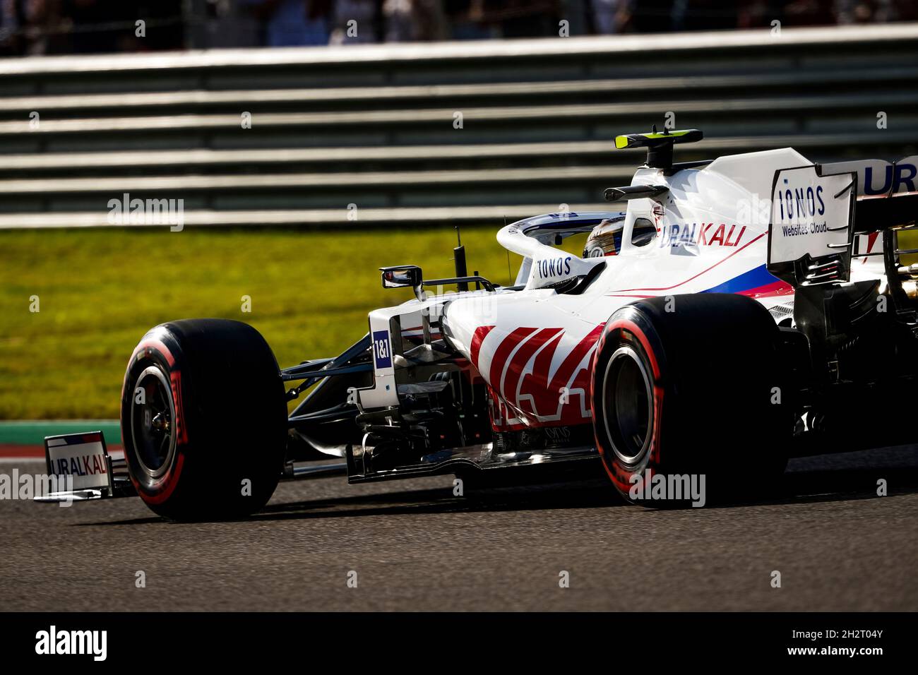 Austin, USA. 23rd Oct, 2021. # 47 Mick Schumacher (GER, Haas F1 Team), F1 Grand Prix of USA at ...