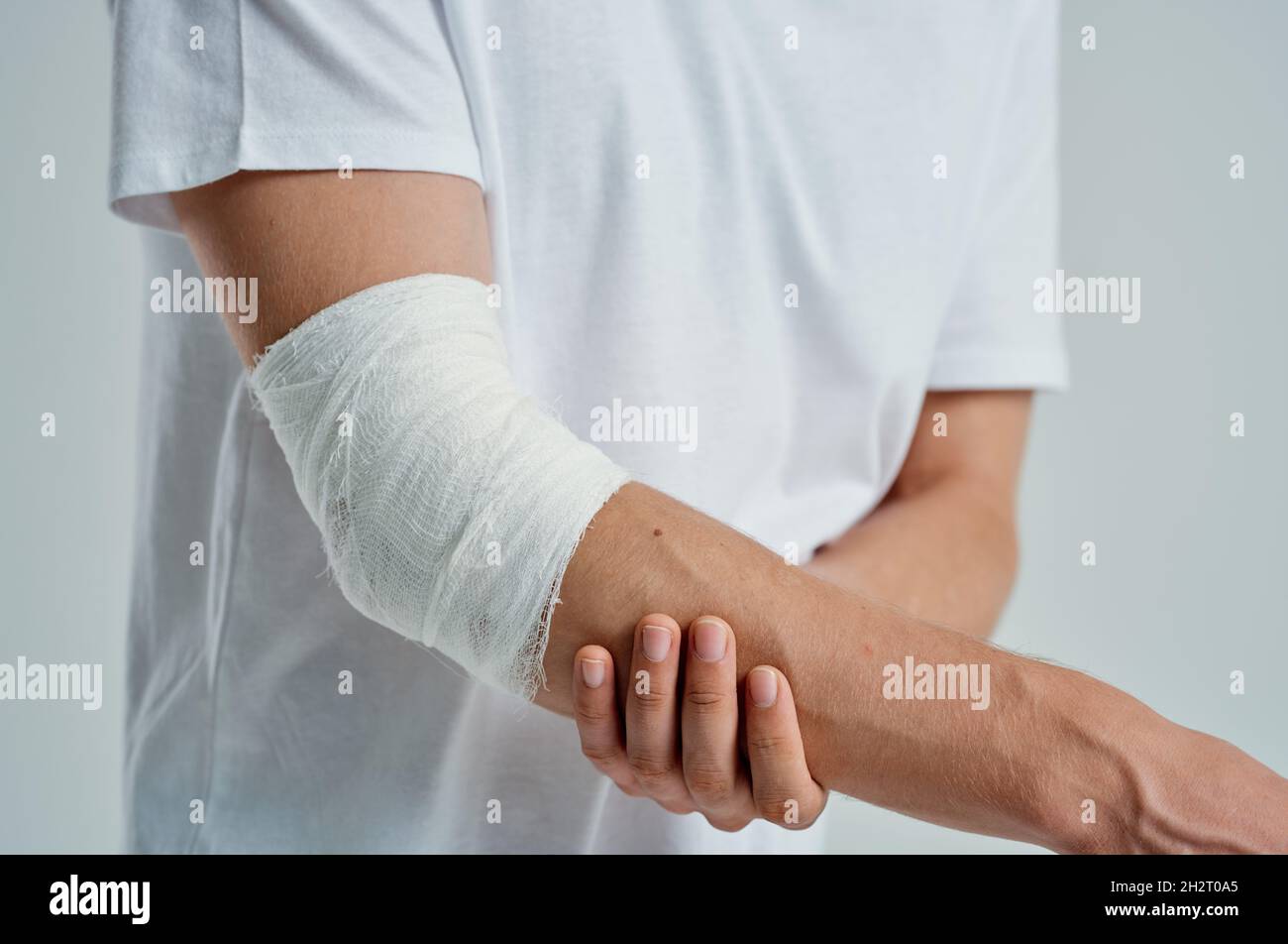 male patient hand injury treatment health problems hospital medicine ...