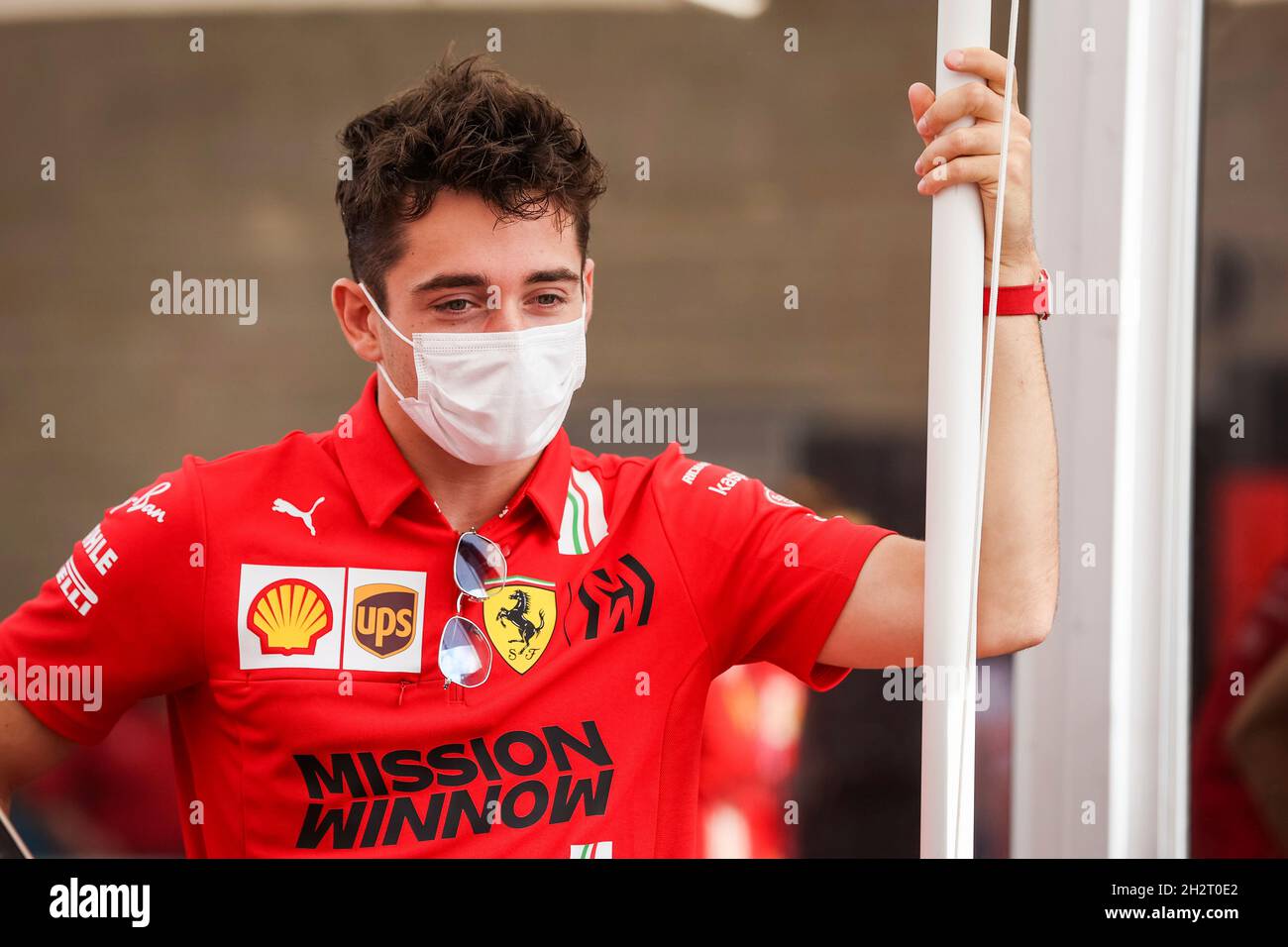 Austin, USA. 23rd Oct, 2021. # 16 Charles Leclerc (MON, Scuderia ...