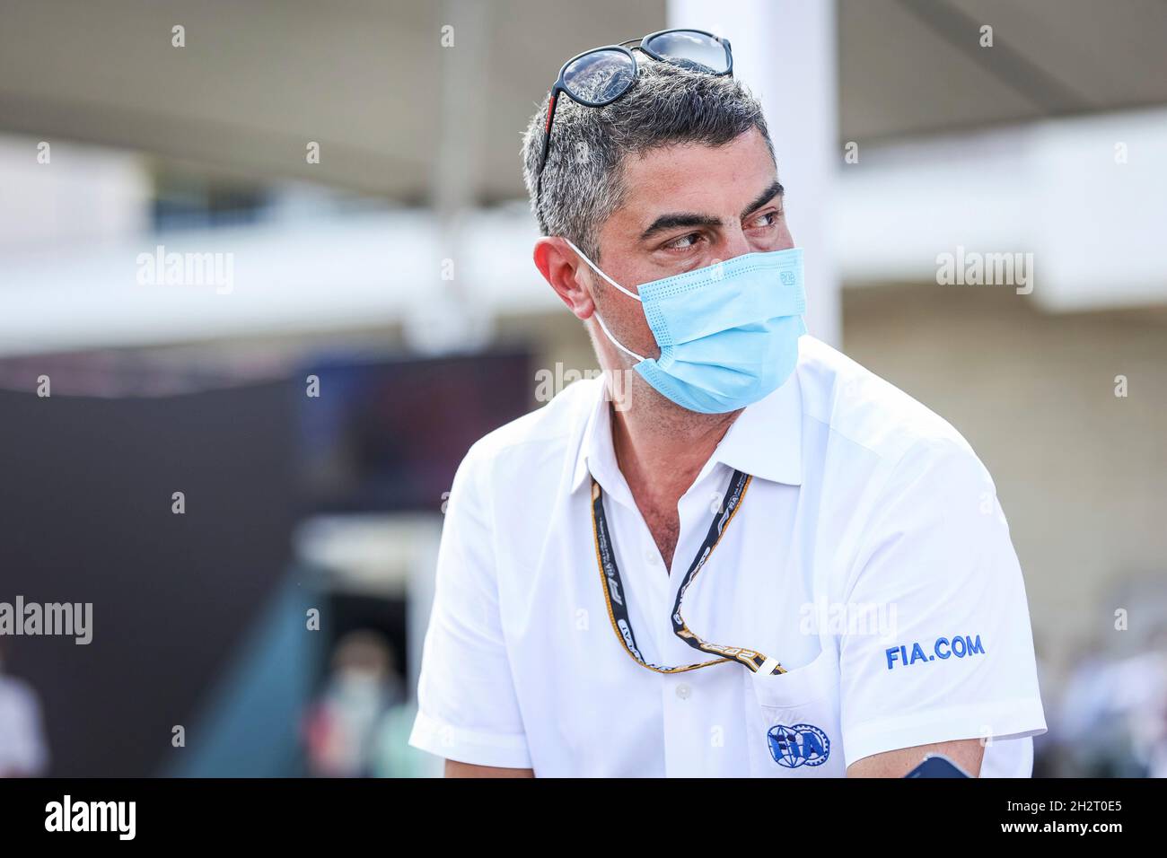 Austin, USA. 23rd Oct, 2021. Michael Masi (AUS, FIA Race Director), F1 ...