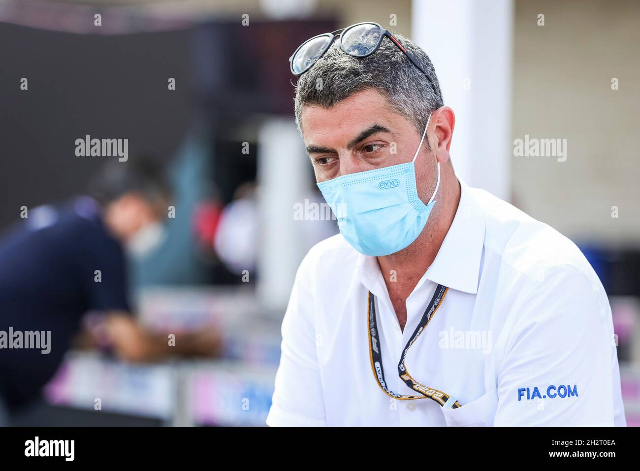 Austin, USA. 23rd Oct, 2021. Michael Masi (AUS, FIA Race Director), F1 ...