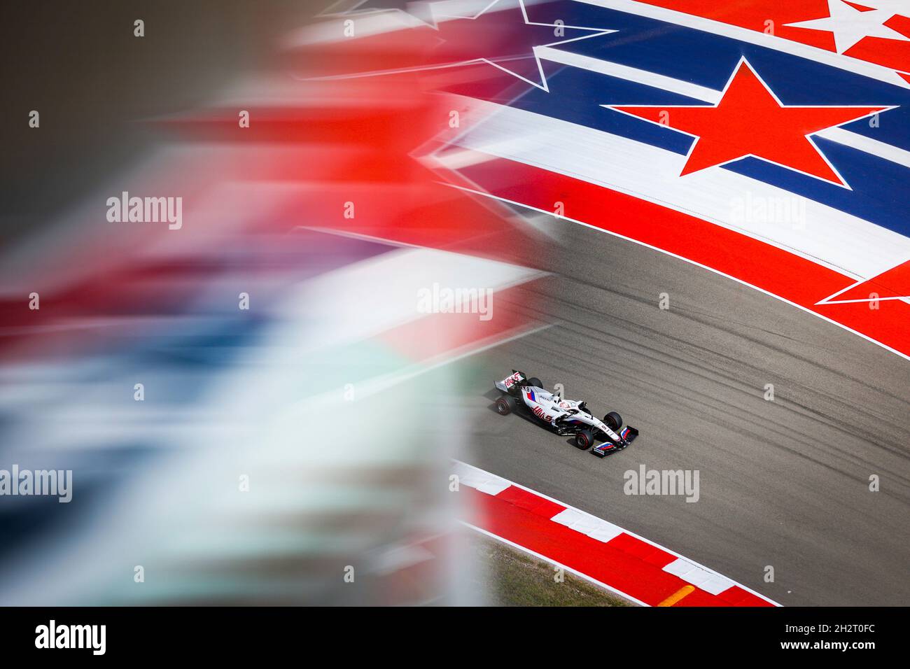 Austin, USA. 23rd Oct, 2021. # 9 Nikita Mazepin (RUS, Haas F1 Team), F1 ...