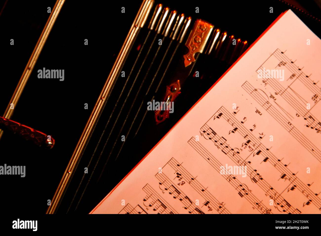 FRANCE. MUSIC PARTITION Stock Photo - Alamy
