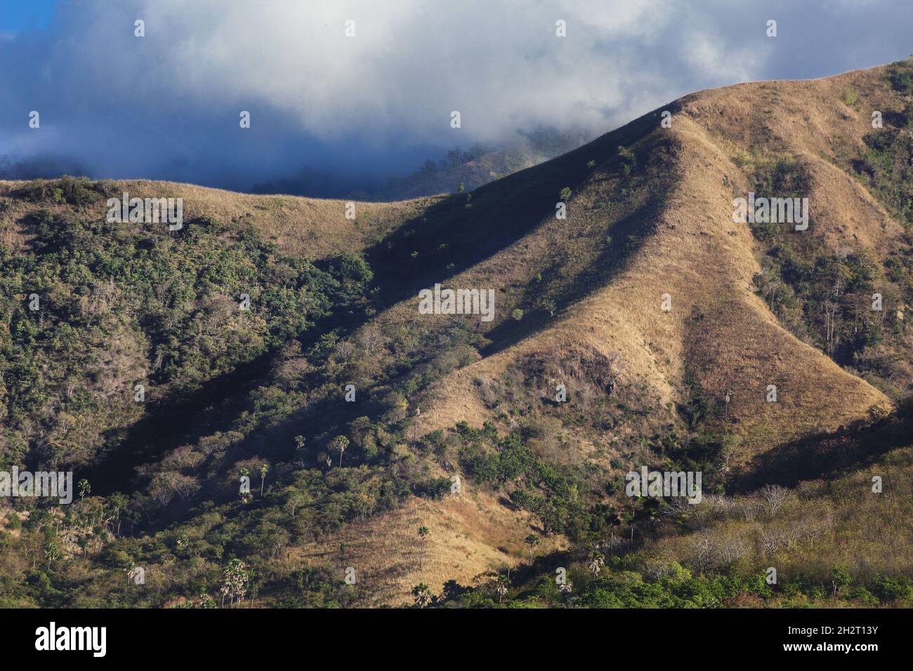 INDONESIA, LEMBATA ISLAND, VILLAGE OF LAMALERA. ON THE SOUTH COAST OF ...