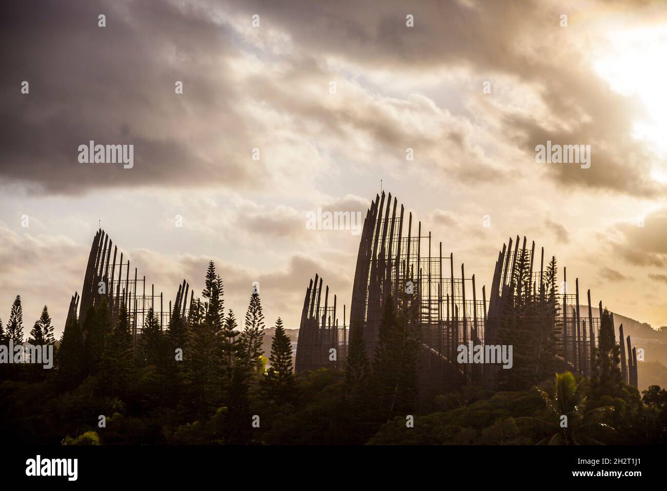 Noumea renzo piano hi-res stock photography and images - Alamy
