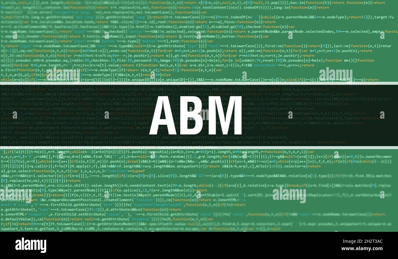 Abm icon hi-res stock photography and images - Alamy