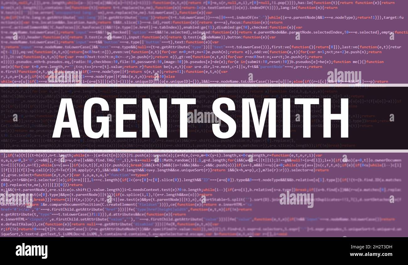 Agent Smith with Digital java code text. Agent Smith and Computer ...