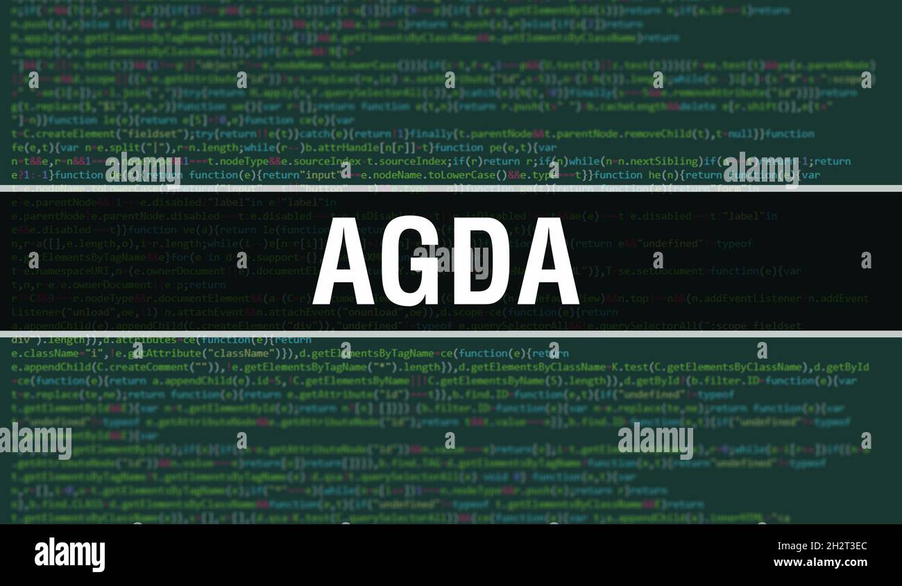 Agda Concept With Random Parts Of Program Code Agda With Programming Code Abstract Technology
