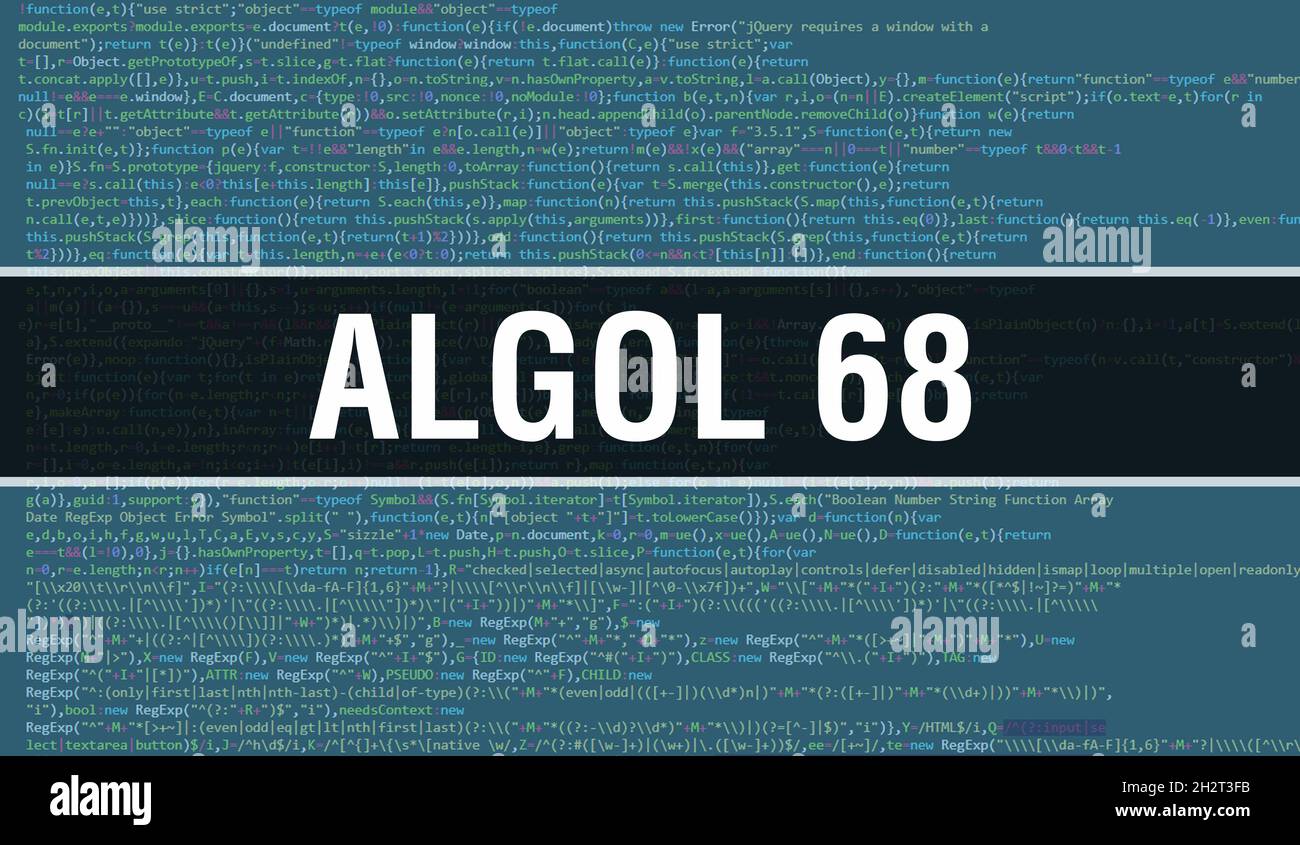 Algol 68 image hi-res stock photography and images - Alamy